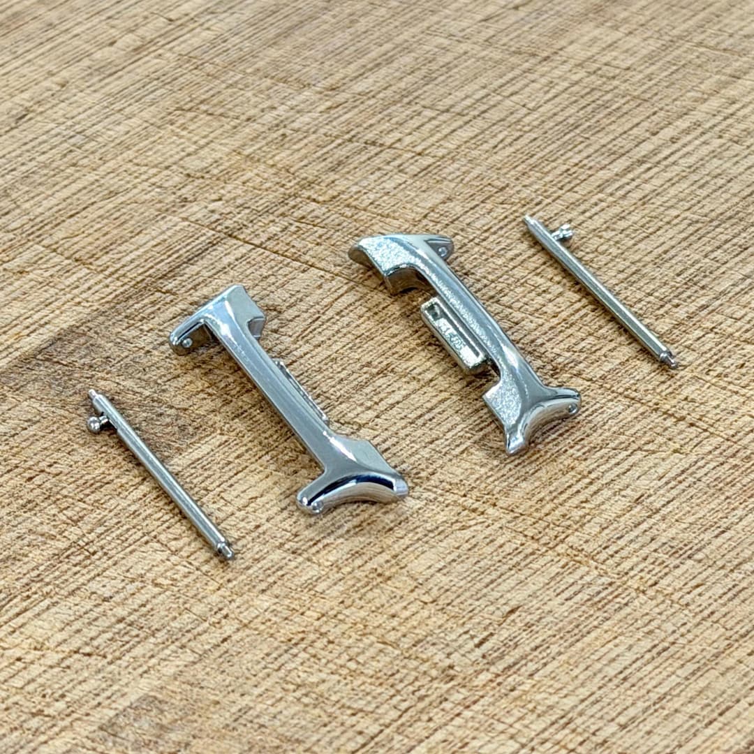 Galaxy Watch 8 Band Connector Set: DIY 22mm Lugs Adapters, Silver - Etsy