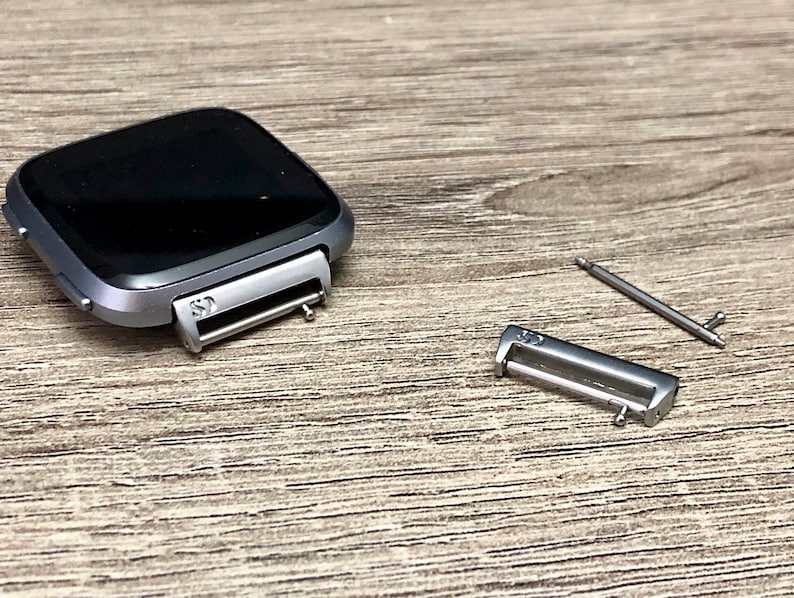 Silver Metal Fitbit Versa 2 Replacement Attachment Part - Etsy