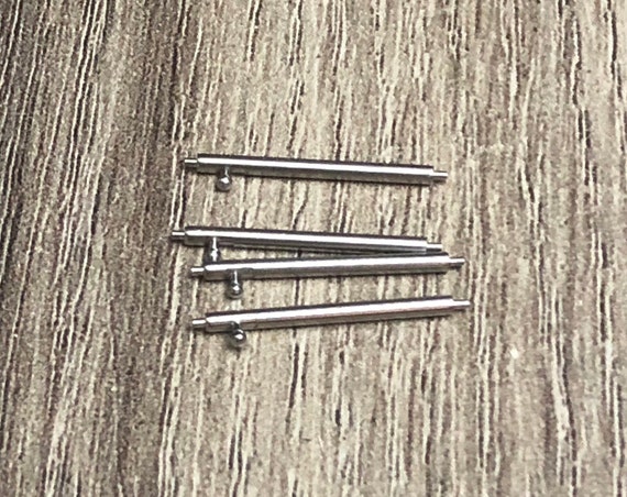 22mm Silver Quick Release Watch Pins DIY Jewelry | Etsy