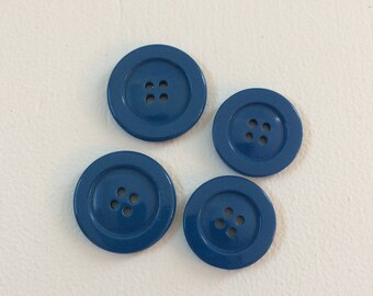 Royal blue buttons | Etsy