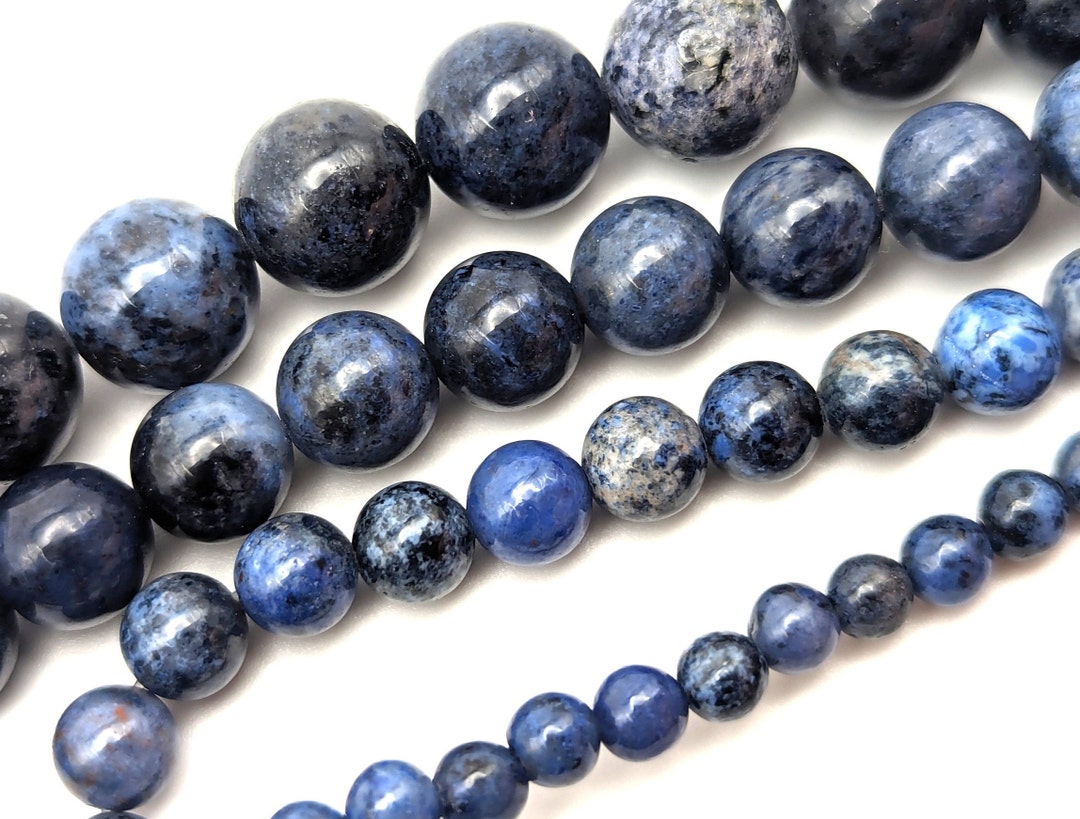 Dumortierite Beads Vibrant Blue Shades in 4mm, 6mm, 8mm, 10mm Perfect ...