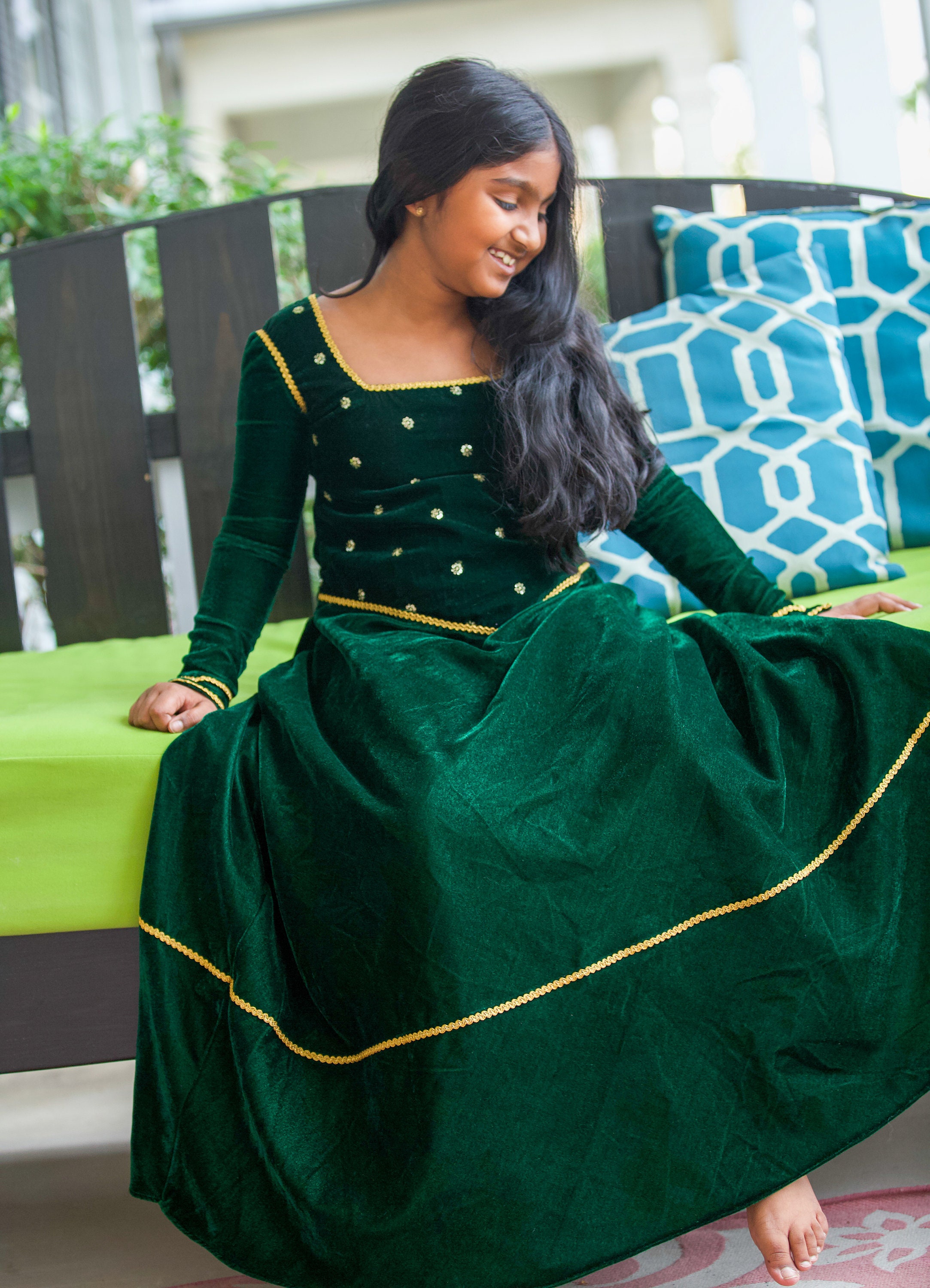 Girls Princess Fiona Costume | Movie Inspired Evening Gown | Ready Made ...