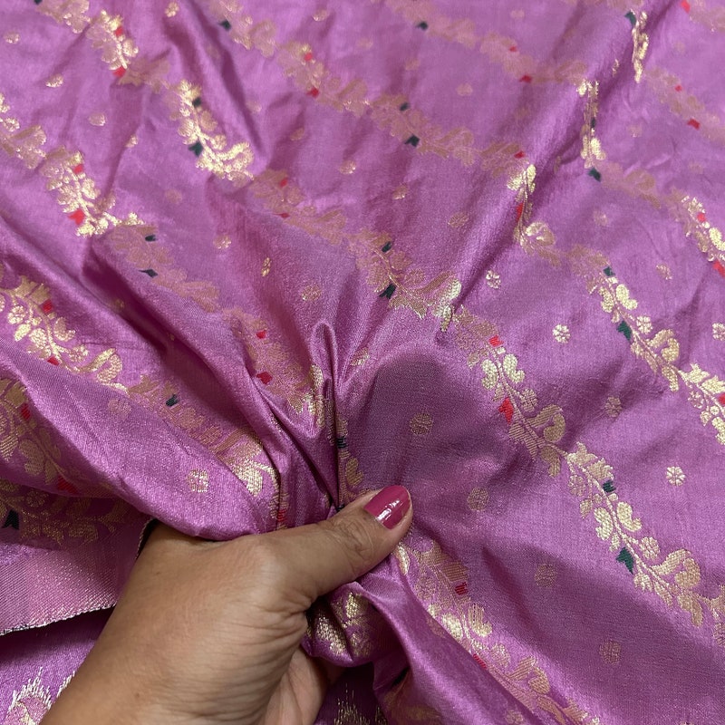 Purple Brocade - Etsy