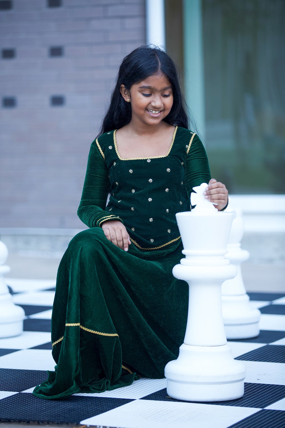 Girls Princess Fiona Costume | Movie Inspired Evening Gown | Ready Made ...