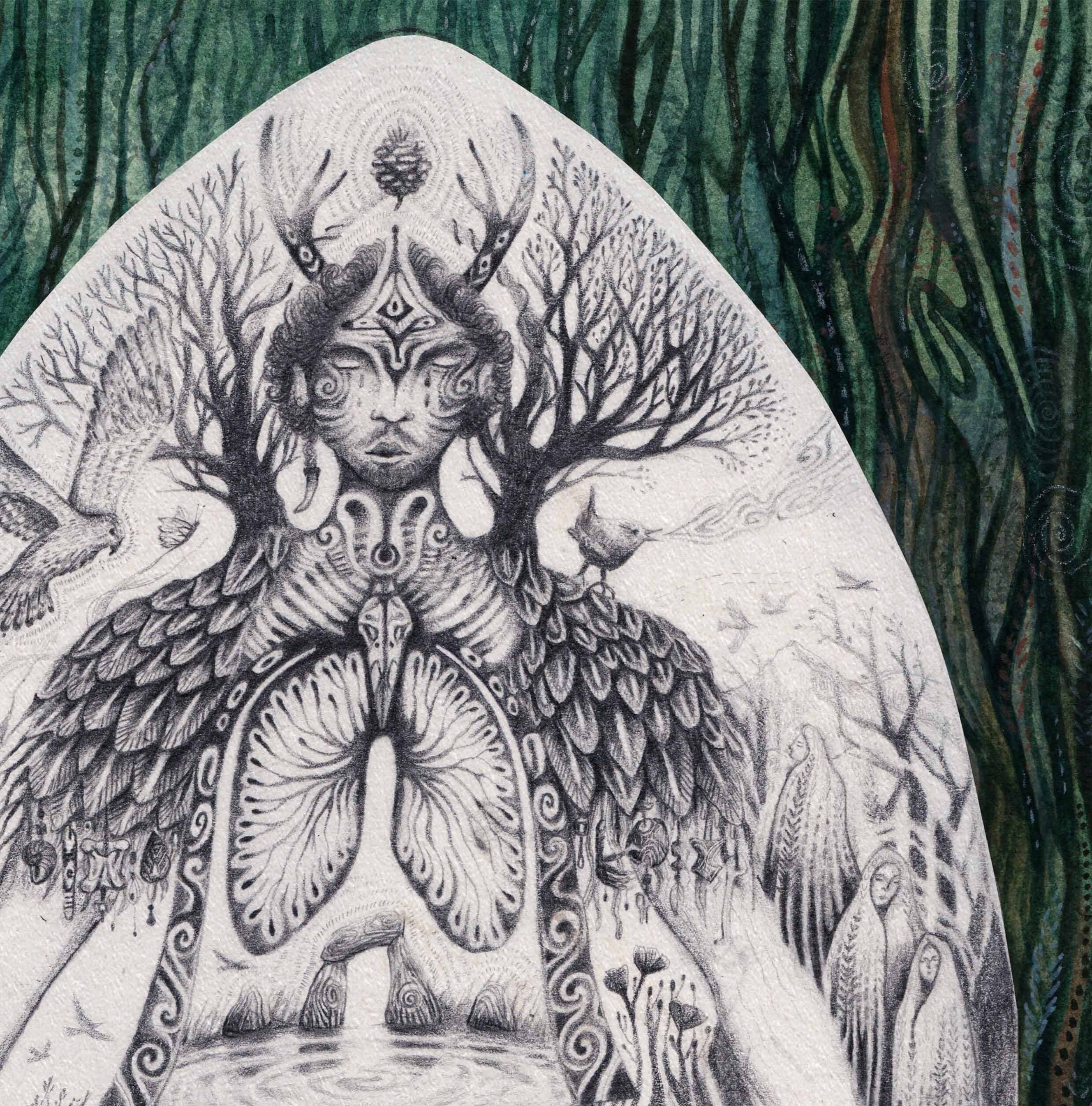 Beheld in Longing - A4 Print. Drawing. Illustration - Etsy