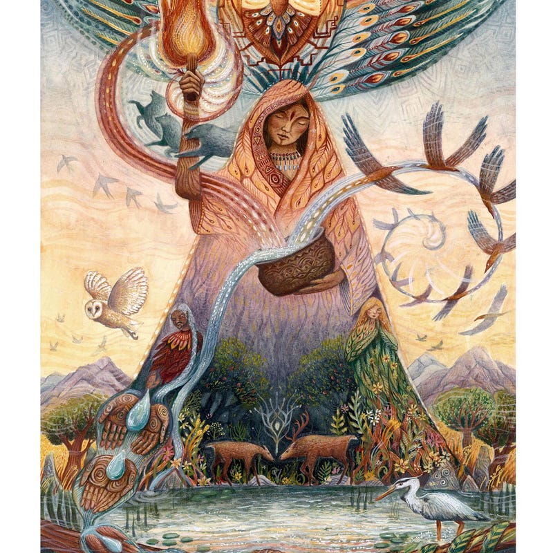 Shaman Poster - Etsy