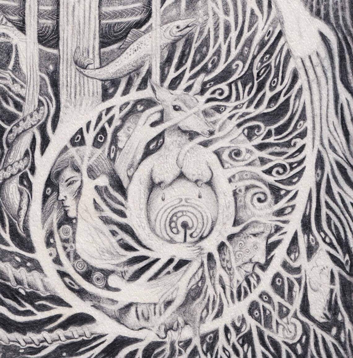 Beheld in Longing - A4 Print. Drawing. Illustration - Etsy
