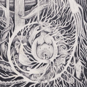 Beheld in Longing - A4 Print. Drawing. Illustration - Etsy