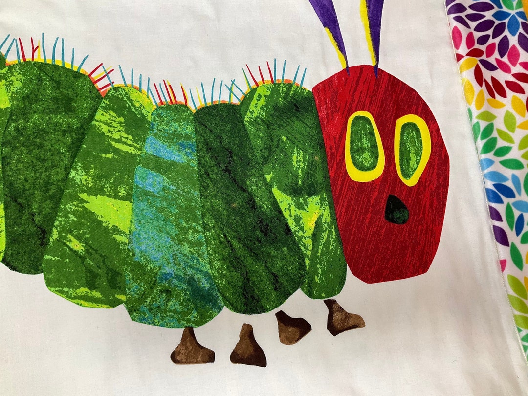 The Very Hungry Caterpillar Blanket / Reversible / Throw - Etsy