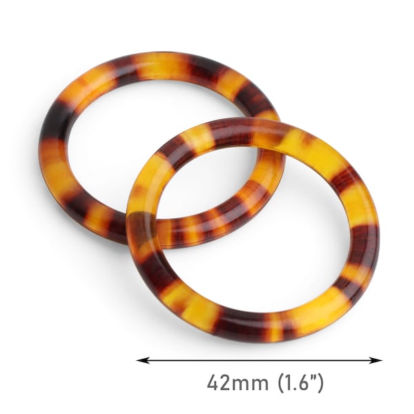 Tortoise Shell Rings - Etsy