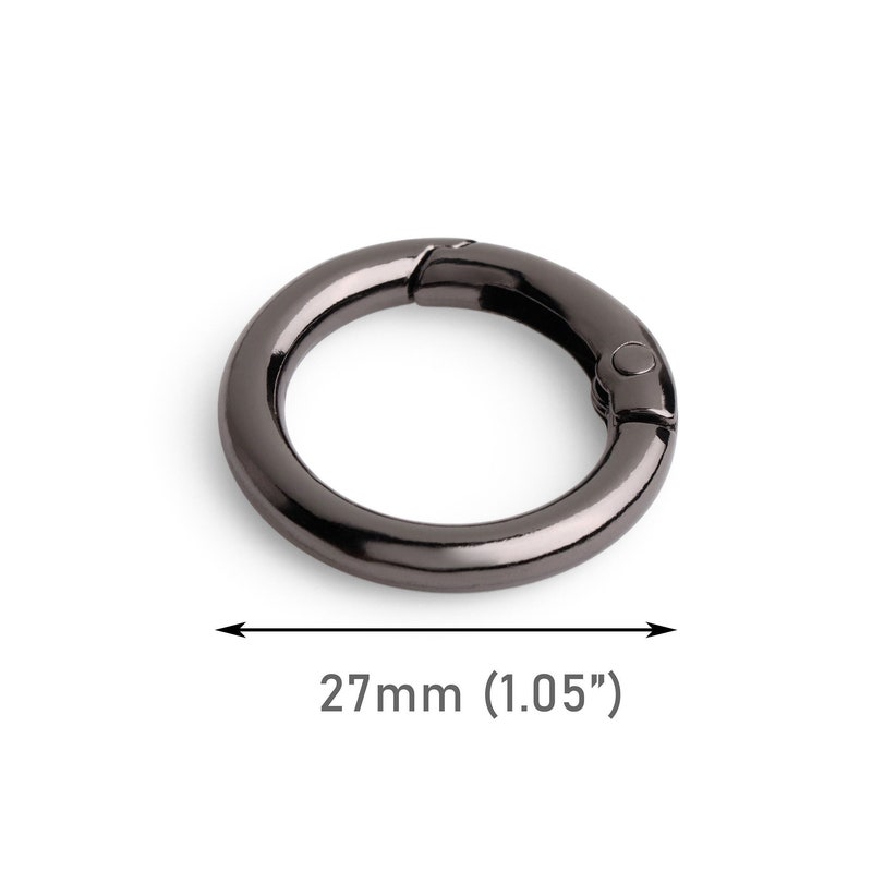 Black O Ring Clip - Etsy