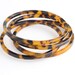 1 Tortoise Shell Bracelet, Thin and Skinny, Acetate Plastic, Tortoise ...