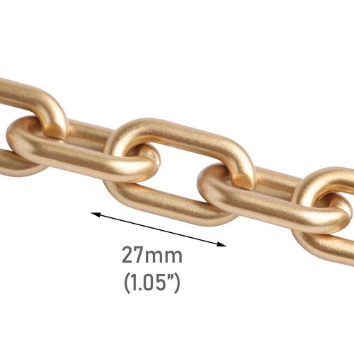 1ft Matte Gold Plastic Chain Links 31 X 19mm Satin Finish - Etsy