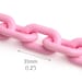 1ft Baby Pink Plastic Chain Links 31 X 19mm Light Pink Chain | Etsy