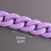 1ft Lavender Purple Plastic Chain Links, 23mm X 17mm, Glossy Purple ...