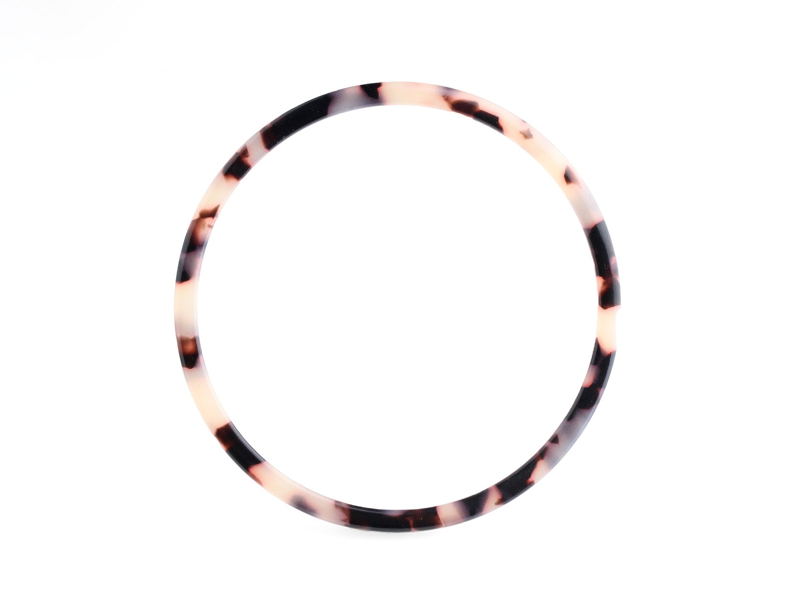1 Ash Blonde Tortoise Shell Bracelet, Light Ivory Tortoise Bangle ...