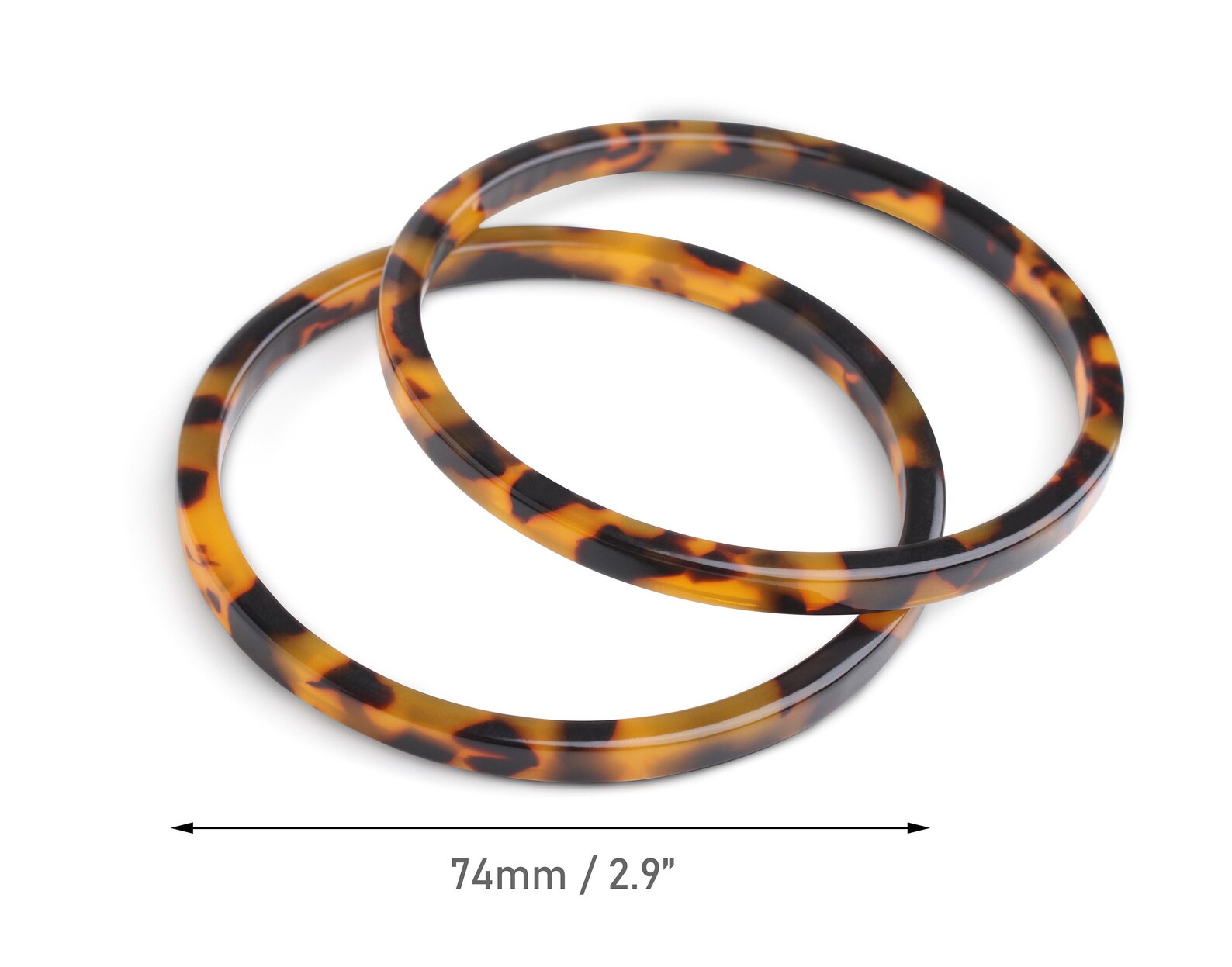 1 Tortoise Shell Ring 2.9 Inch Craft Sewing Ring - Etsy