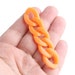 1ft Citrus Orange Chain Links 23 X 17mm Wholesale Acrylic - Etsy
