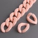 1ft Pastel Pink Plastic Chain Links, 23x17mm DIY Craft Chain, Light ...