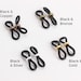 Premium Eyeglass Loops 1 Pair, Findings Eyeglass Grips, Rubber Glasses ...