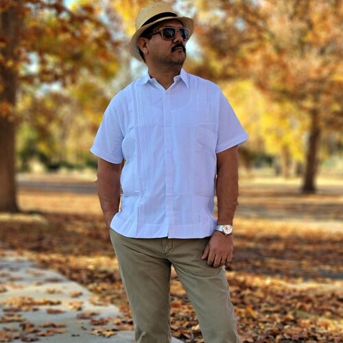 Mens Mexican Traditional Shirt. Guayabera for Men. Formal - Etsy