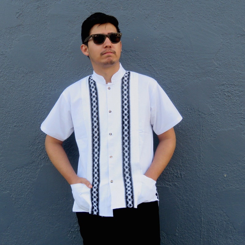 Guayabera Mens Linen - Etsy