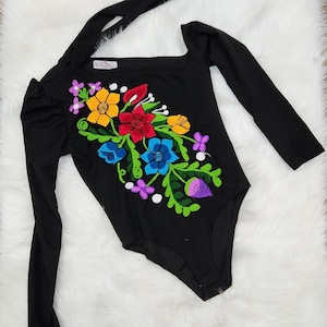 Women's Bodysuit||sleeve Bodysuit|| Mexican Body Top||mexican Blouse ...