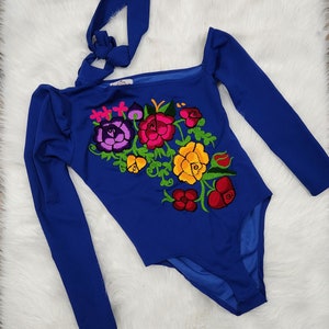 Women's Bodysuit||sleeve Bodysuit|| Mexican Body Top||mexican Blouse ...