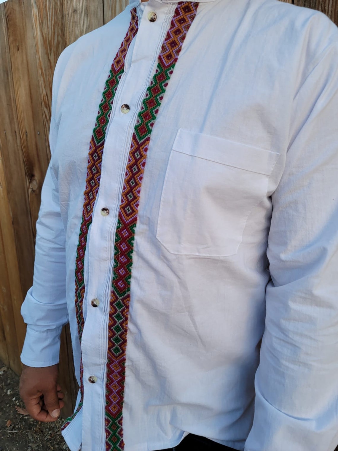 Oaxaca Guayabera//mexican Mens Shirt//mexican Guayabera/traditional ...