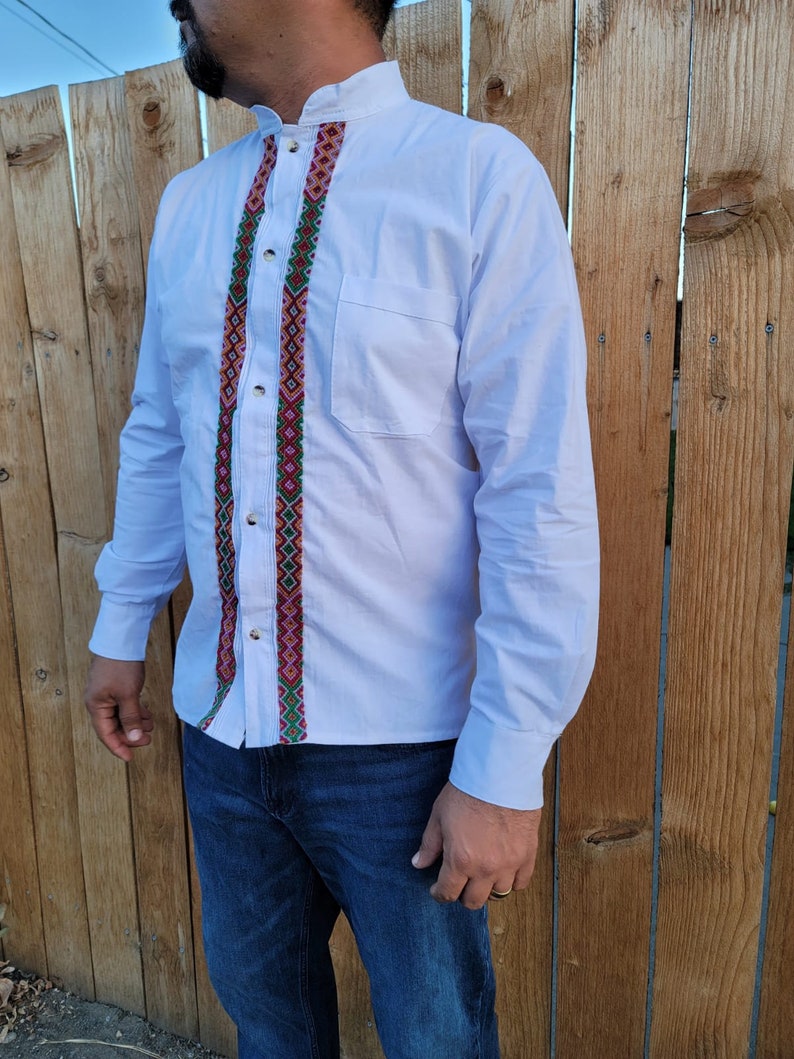 Oaxaca Guayabera//mexican Mens Shirt//mexican Guayabera/traditional ...