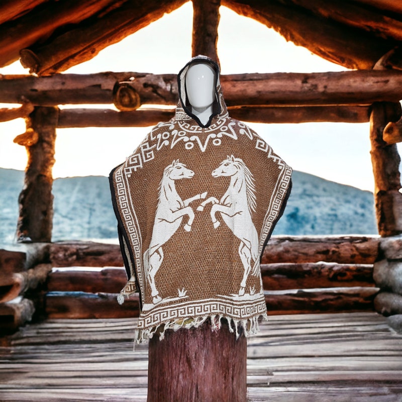 Cowboy Poncho - Etsy