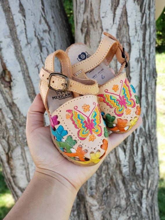 Huaraches Mexicanos Sale!! Baby -toddlers -Girls Mexican Leather ...