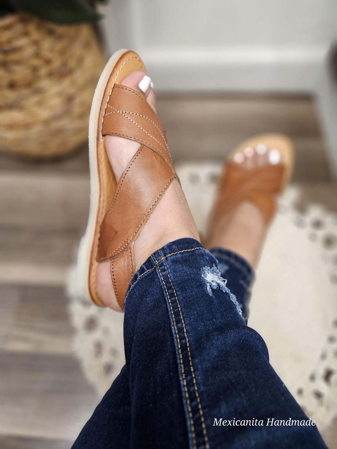 El Arado Mexican Sandal|| ||huarache Mexicano||women's Sandals ...