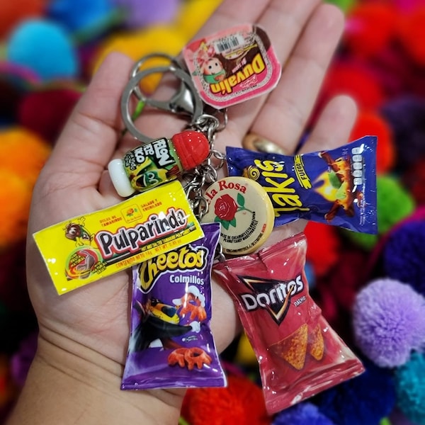 Candy Keychain - Etsy