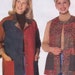 Butterick 5206 Sewing Pattern, Misses' Jacket & Vest ~ Loose Fitting ...