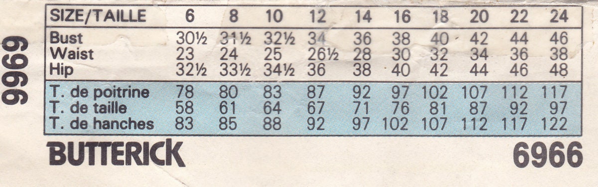 Butterick 6966 Vintage Sewing Pattern, Misses'/miss Petite Wardrobe ...