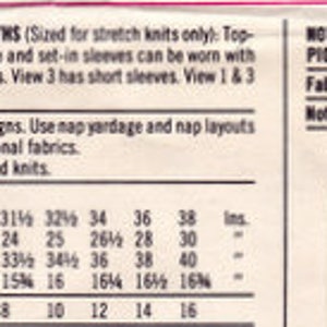 Simplicity 8235 Vintage Sewing Pattern, Misses' Dress for Knits, Jiffy ...