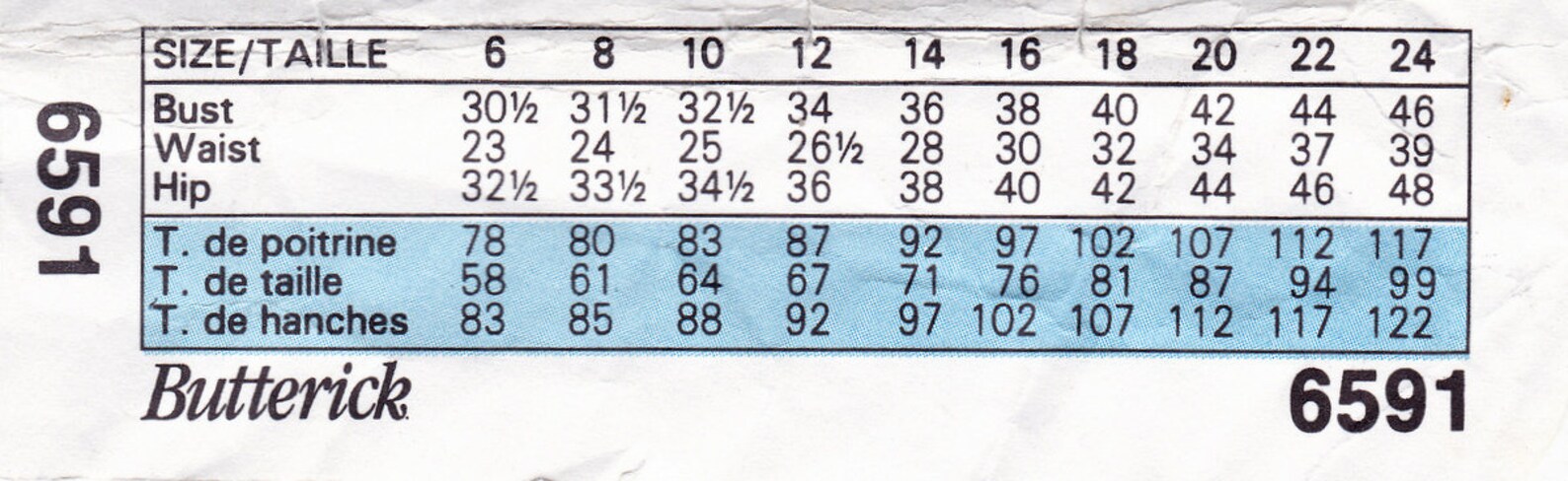 Butterick 6591 Vintage Sewing Pattern Misses' Vest - Etsy