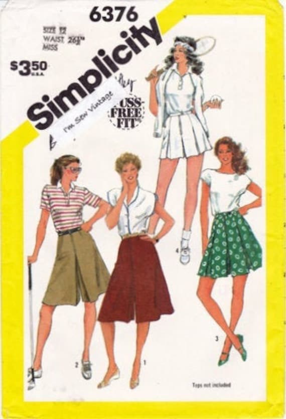 Simplicity 6376 Vintage Sewing Pattern Misses' Set of - Etsy