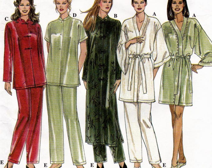 Simplicity 9024 Sewing Pattern, Misses' Sleepwear ~ Set of Robes ...