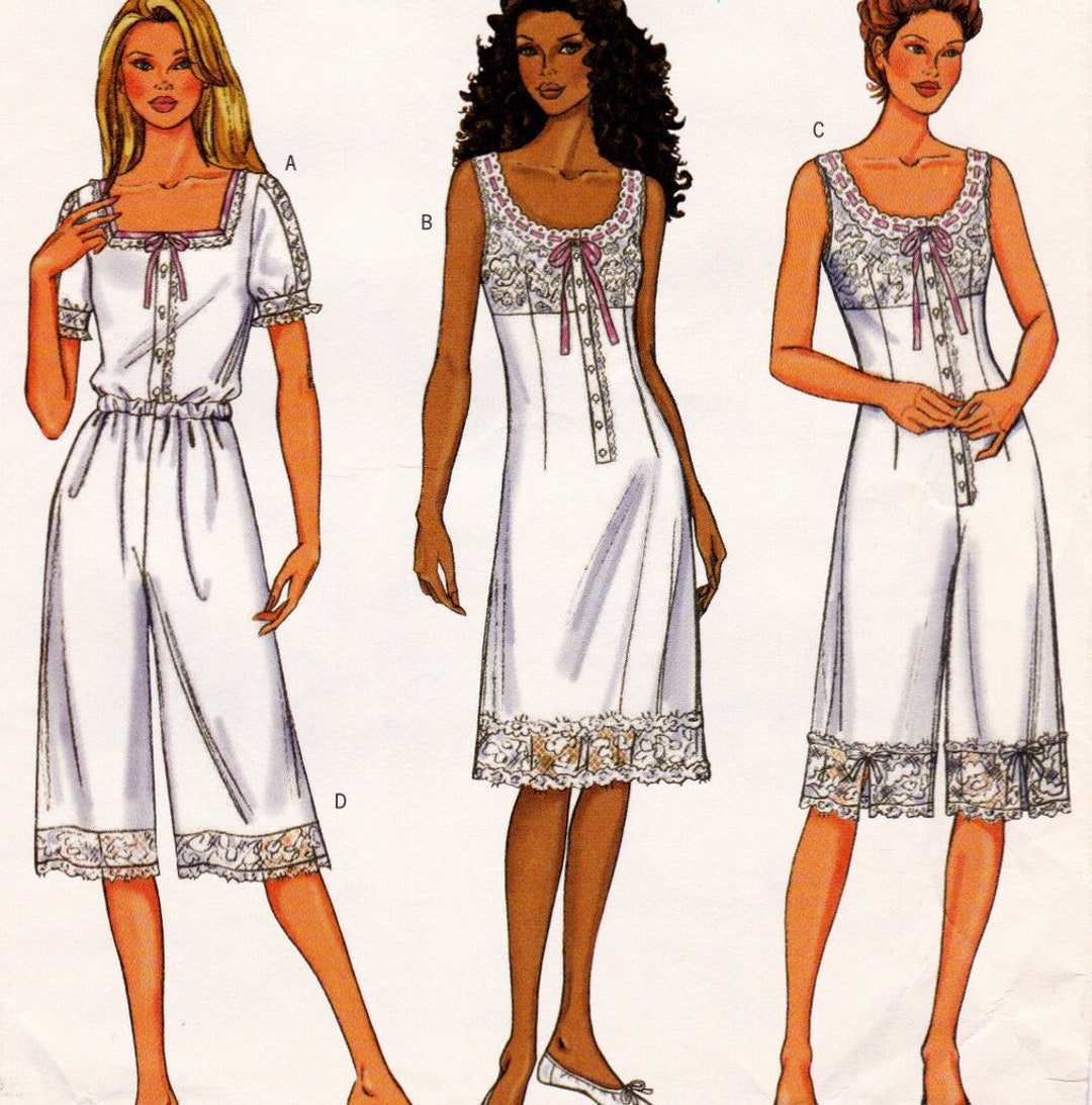 Butterick 3263 Vintage Sewing Pattern Misses' Lingerie - Etsy