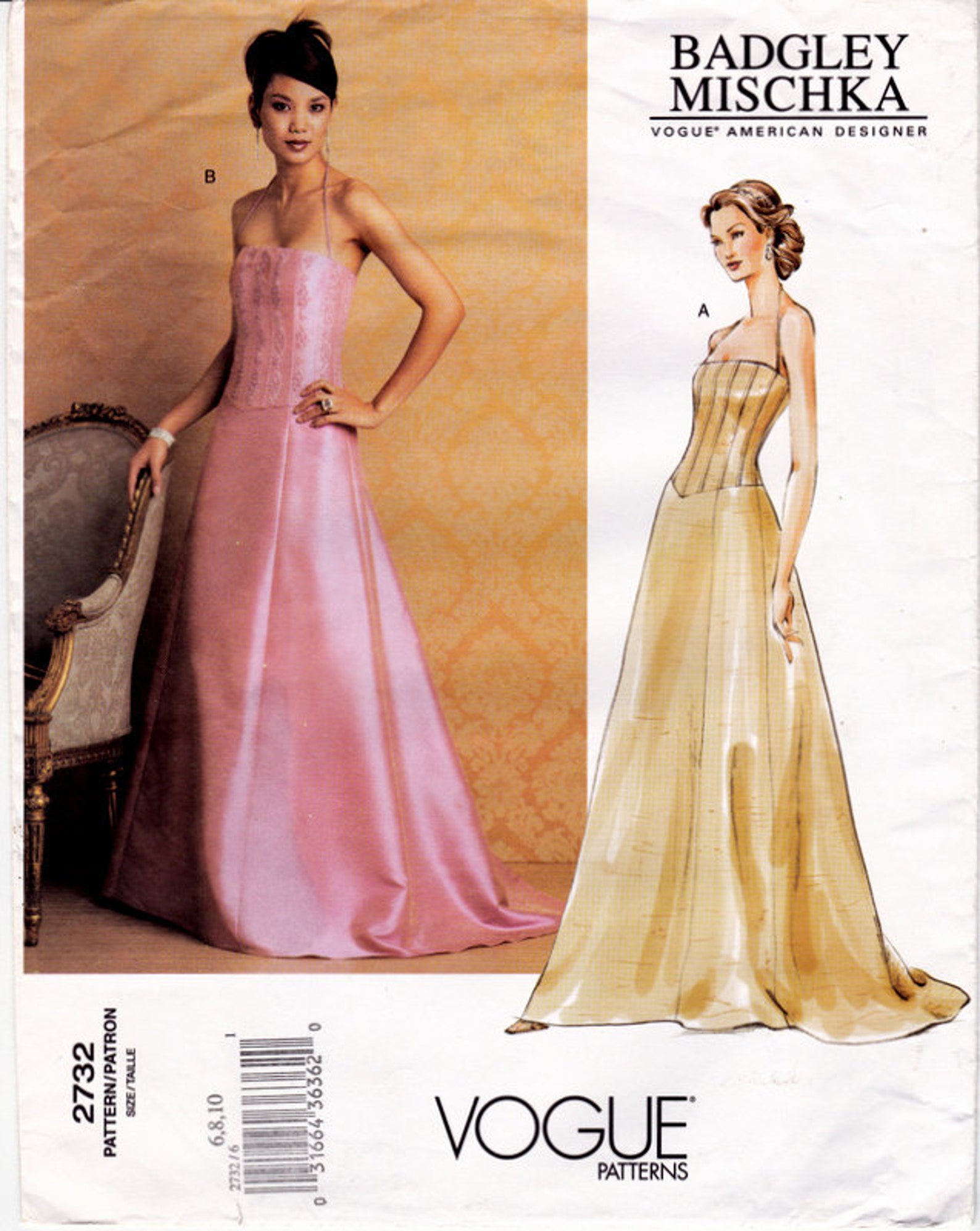 Vogue 2732 Sewing Pattern, Misses'/misses' Petite Special Occasion ...