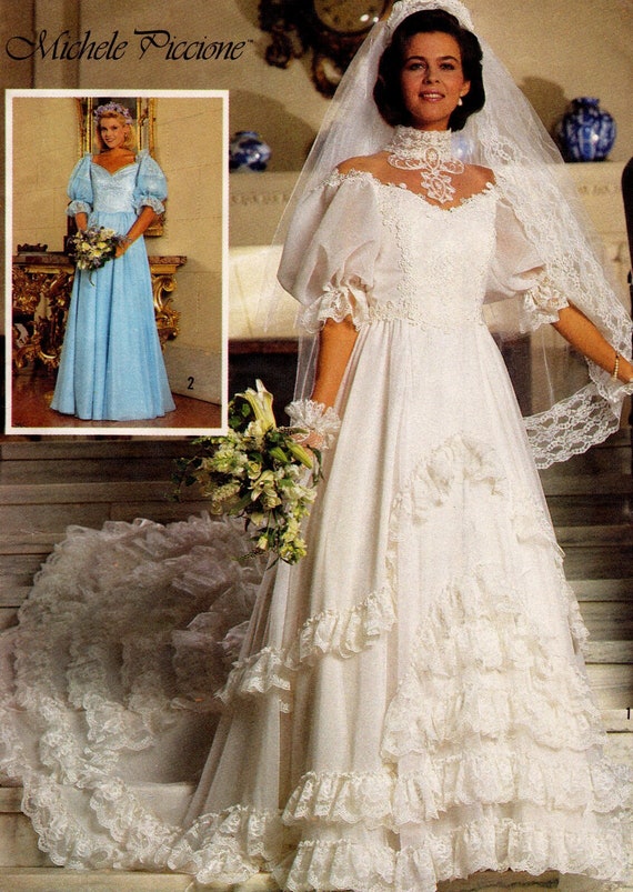Simplicity 7259 Vintage Sewing Pattern Misses' Brides or - Etsy