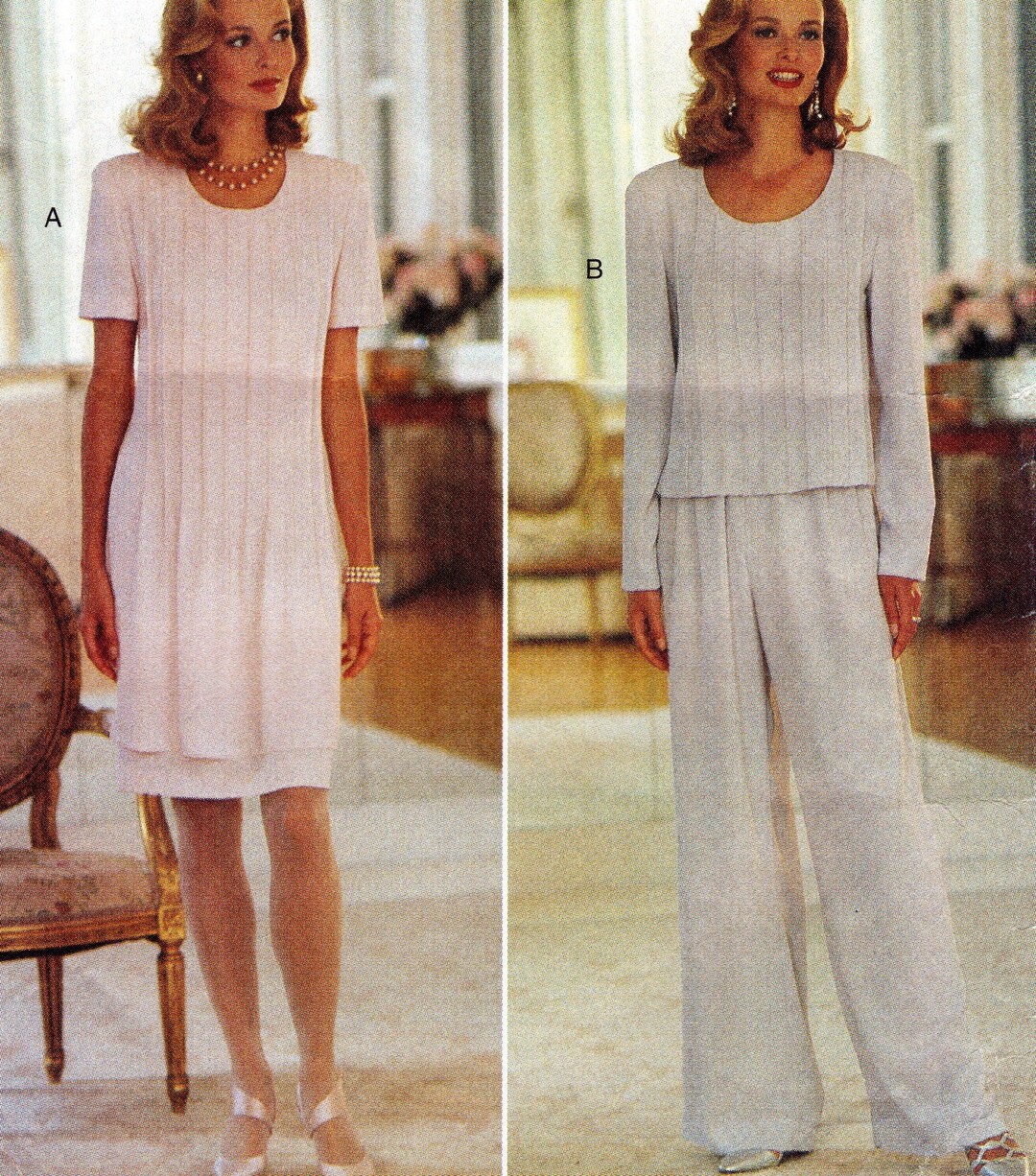 Butterick 3897 Vintage Sewing Pattern, Misses' Dress, Top & Pants ...