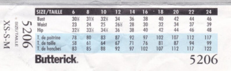 Butterick 5206 Sewing Pattern, Misses' Jacket & Vest ~ Loose Fitting ...