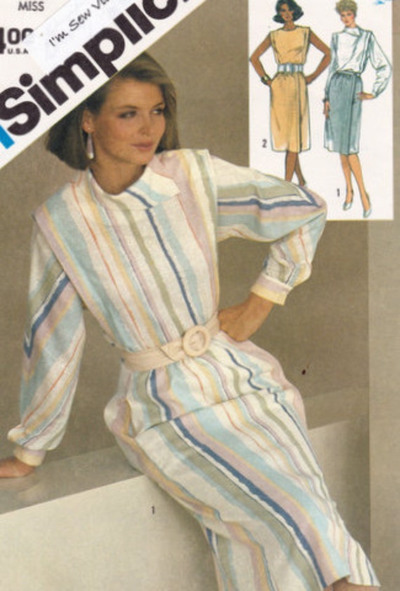 Simplicity 6269 Vintage Sewing Pattern Misses' Two Piece - Etsy