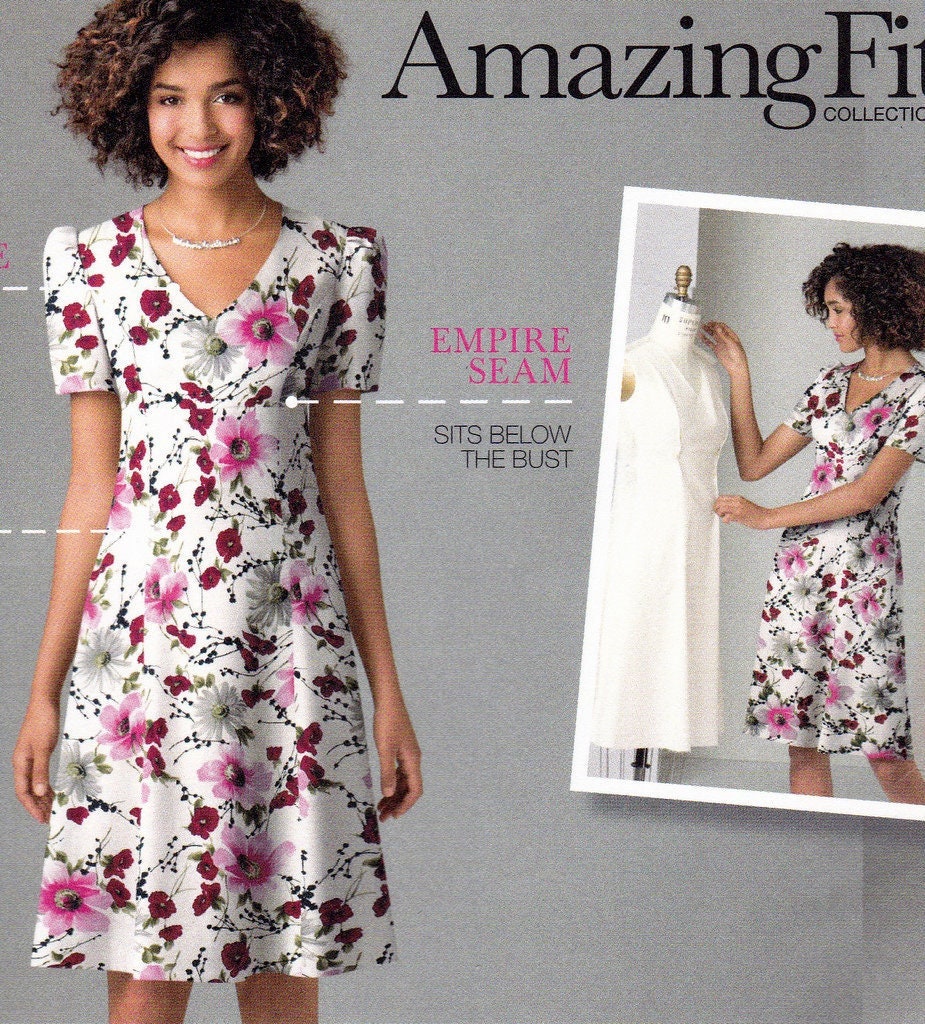 Simplicity 2247 Sewing Pattern Misses' Dress With Sleeve - Etsy
