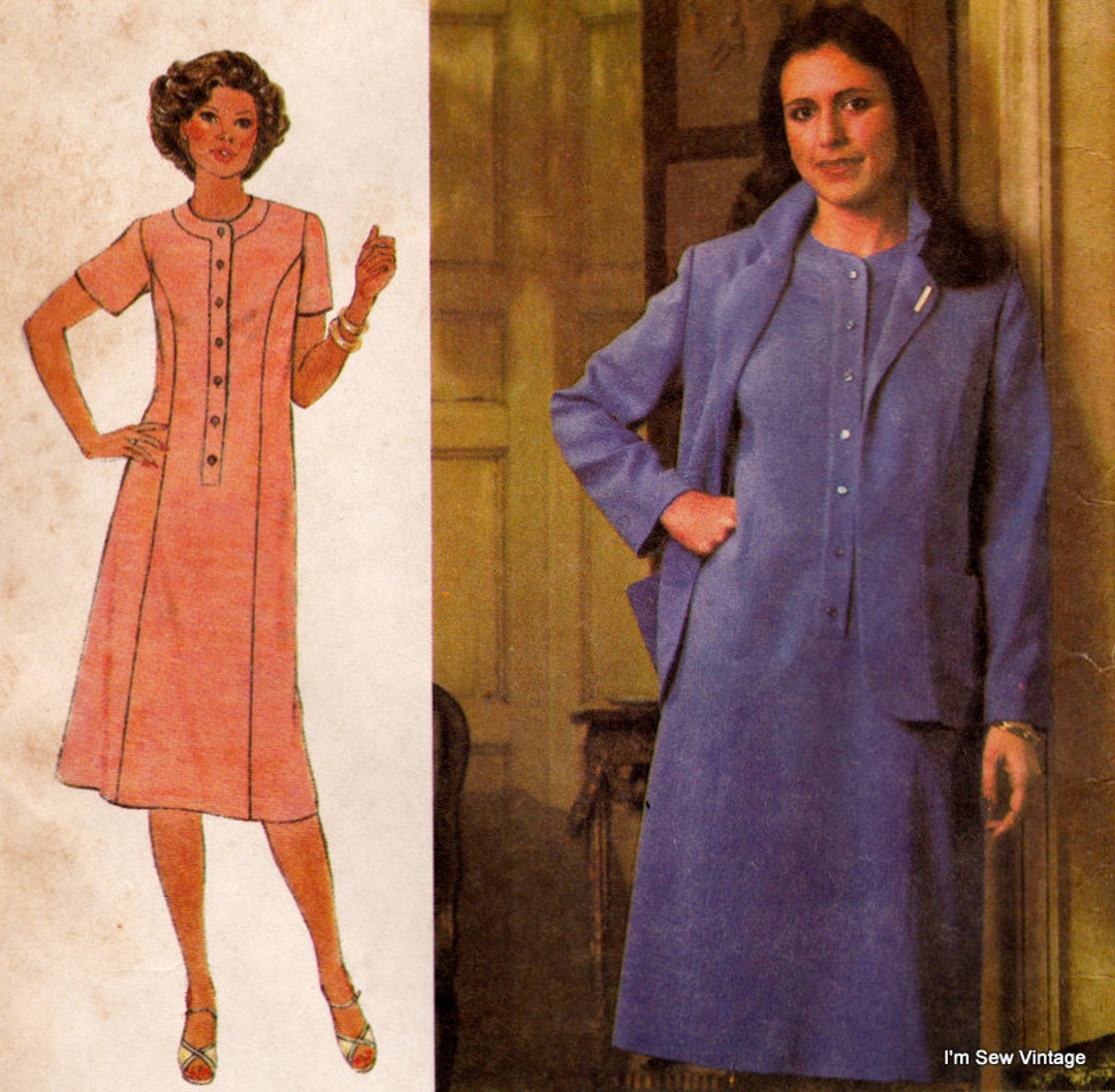 Simplicity 9151 Vintage Sewing Pattern Women's Dress and - Etsy