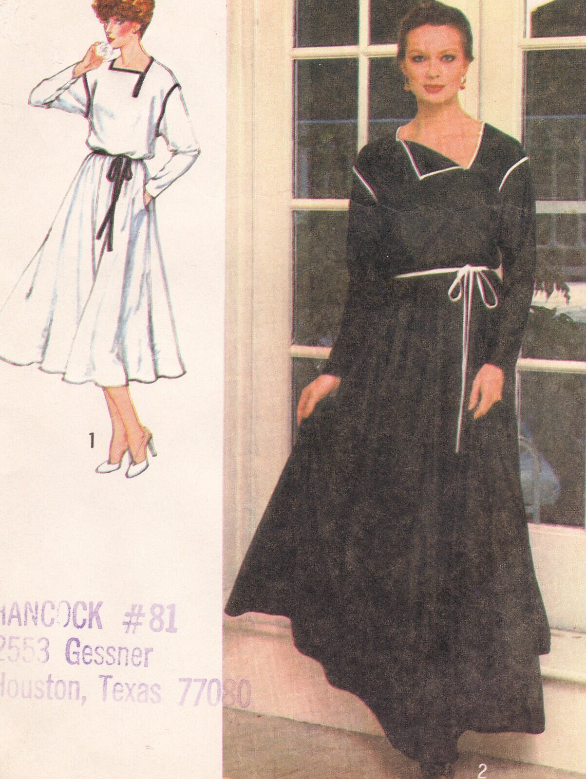 Sewing & Needlecraft Four Gore Skirt Sewing Pattern Size 12 ©1974 ...
