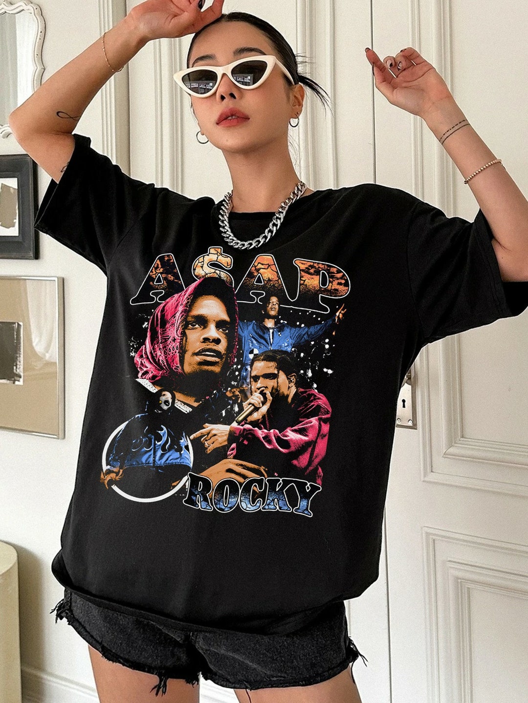 ASAP Rocky Unisex Shirt, Asap Rocky Vintage, Asap Rocky Merch, Asap ...
